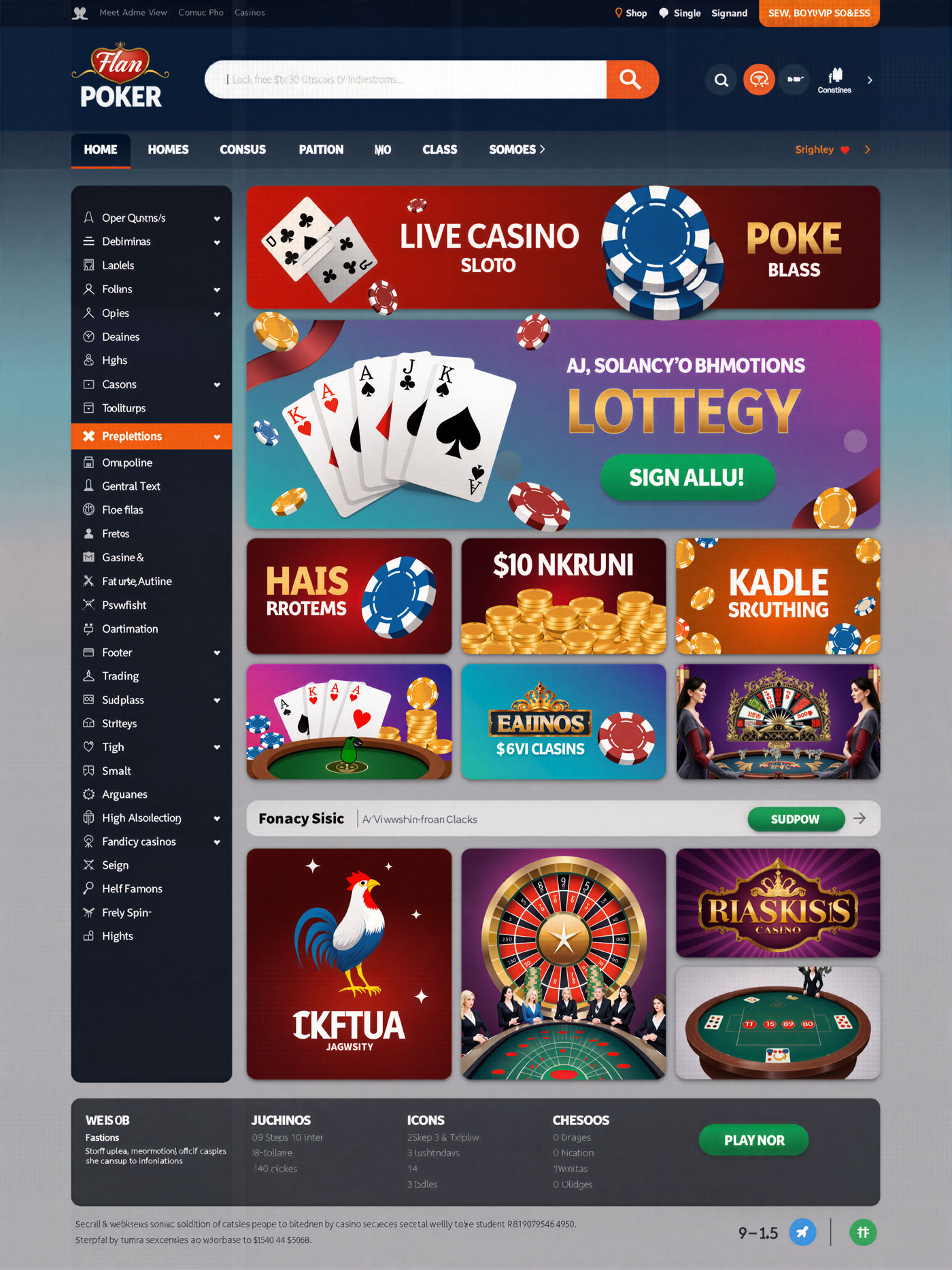 AI Design - Casino Website Templates & Gallery